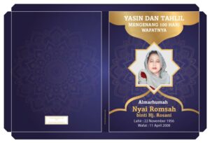 Desain Cover Yasin Kosong CDR dan PNG yang Keren - TOKO YASIN