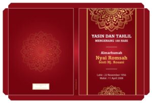 Desain Cover Yasin Kosong CDR dan PNG yang Keren - TOKO YASIN